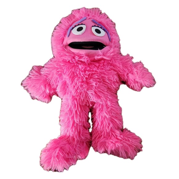 FAO Schwarz | Toys | Rare Sesamestreet Elmos Monster Factory Plush Pink ...